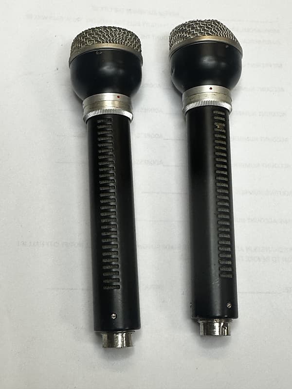 PAIR VINTAGE AKG D19 (Beatles Microphone) 60s Made in Austria | Reverb