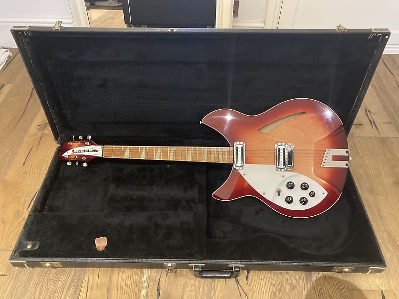 left handed Rickenbacker 360v64 1992 Fireglo | Reverb UK