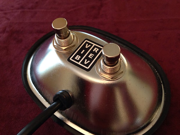 Fender 2-Button Reverb and Vibrato Foot Switch 2016 | Reverb