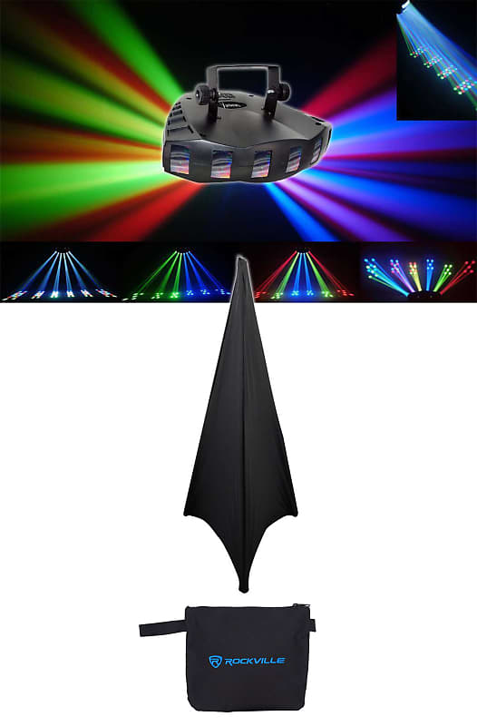 Chauvet DJ DERBY X DMX-512 Multi Color LED Derby Club Light | Reverb