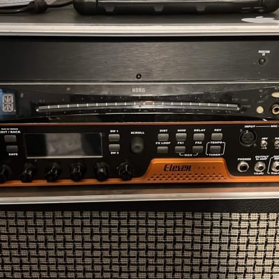 Avid Eleven Rack guitar processor with midi pedalboard and | Reverb