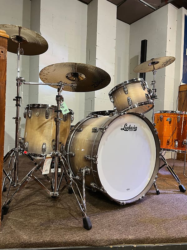 Ludwig Classic Maple 3-piece Shell Pack - Burnt Natural | Reverb