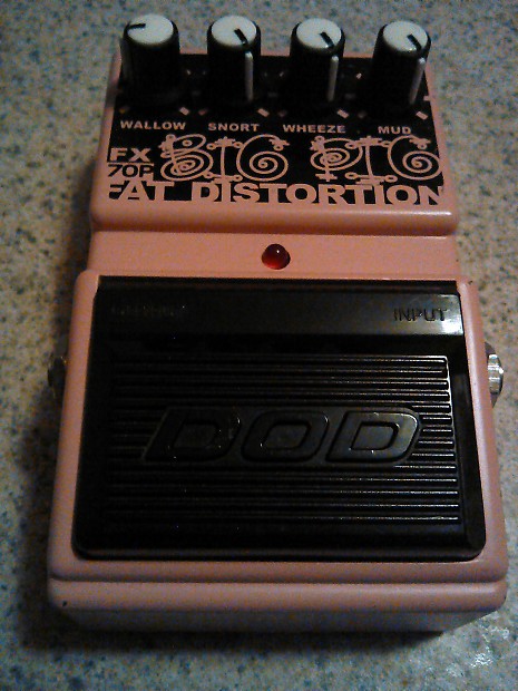 DOD Big Pig Fat Distortion FX70P - RARE | Reverb