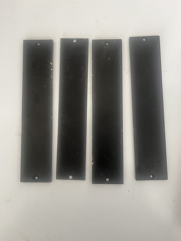4x API blank console panels 500 series metal 1.5”x7” API | Reverb