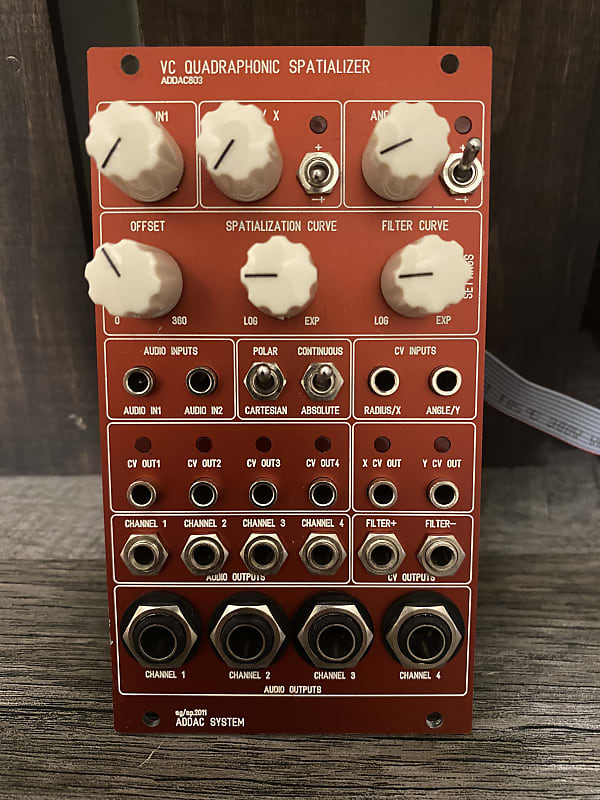 Addac Quadraphonic Spatializer ADDAC 803 | Reverb