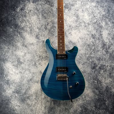 Harley Benton CST-24T P90 Deluxe Electric Guitar - Ocean | Reverb UK