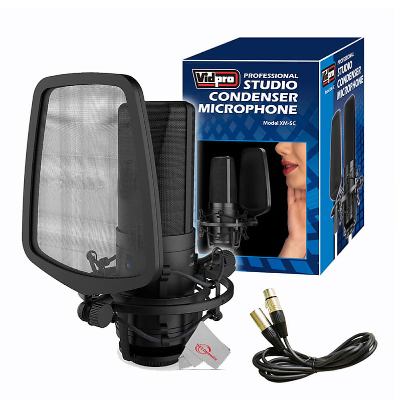 Vidpro XM-SC Professional Studio Recording Cardioid Condenser | Reverb