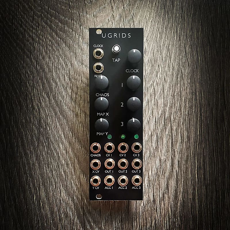 Mutable Instruments UGRIDS (MICRO MUTABLE GRIDS) MATTE BLACK | Reverb