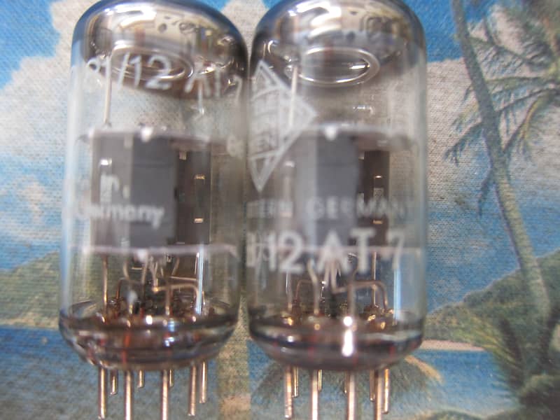 Pr Vintage Telefunken ECC81 12AT7 Preamp, Ex Sound, | Reverb