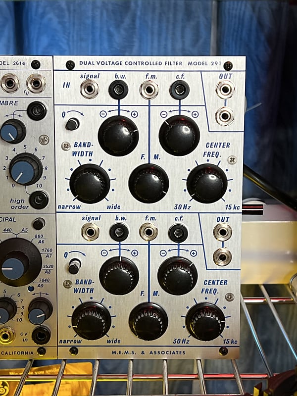 M. E. M. S. & Associates Buchla Dual Voltage Controlled | Reverb