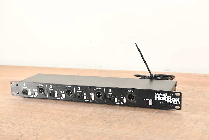 Whirlwind HotBox Quad 4-Channel Active Direct Box CG004BT | Reverb