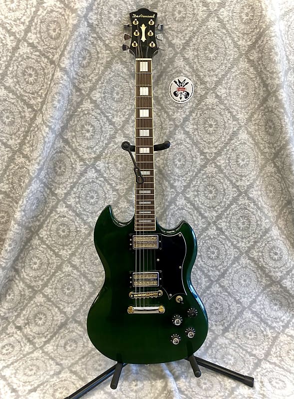 DeArmond S-73, Emerald Green Transparent | Reverb