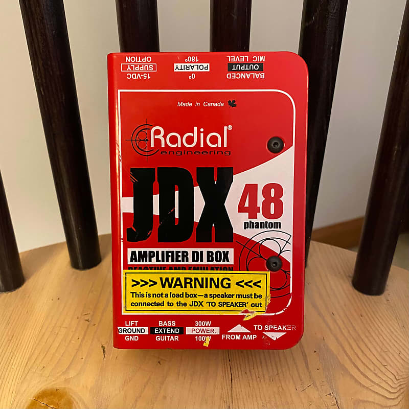 Radial JDX 48 Amplifier Direct Box | Reverb