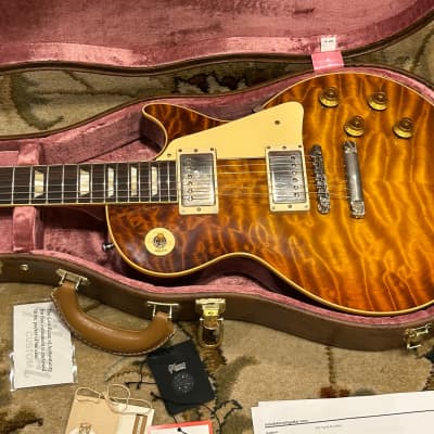 3D Quilt / Flametop R9 Gibson 59 M2M 2020 - Tom Murphy | Reverb