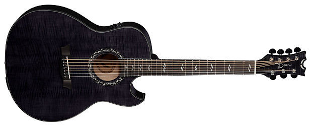 Dean Exhibition Ultra 7-String Acoustic/Electric Guitar w/ | Reverb