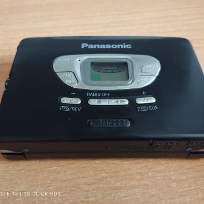 Panasonic Walkman Cassette player RQ S50V black working video | Reverb