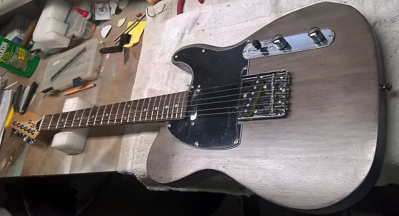 Partscaster T/S Telecaster style 2018 Gray Stain | Reverb