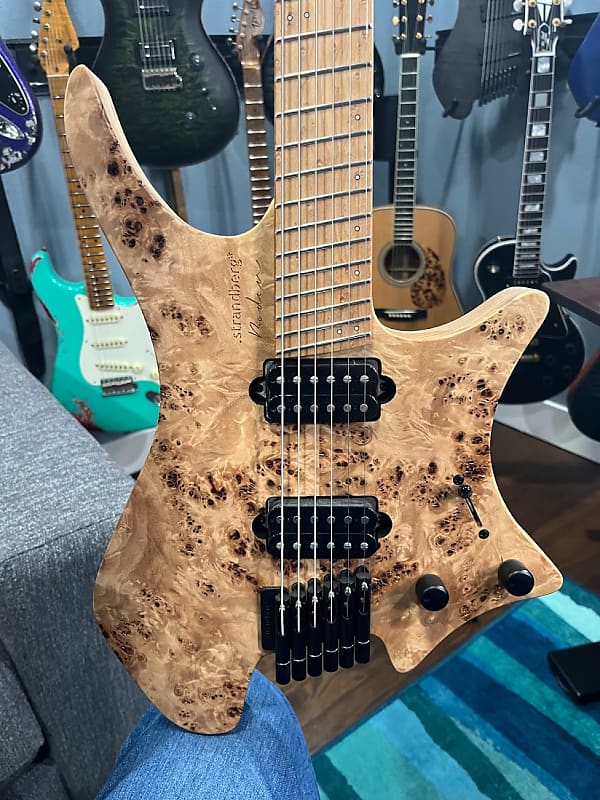 Strandberg Boden Original w/ Poplar Burl Top! | Reverb