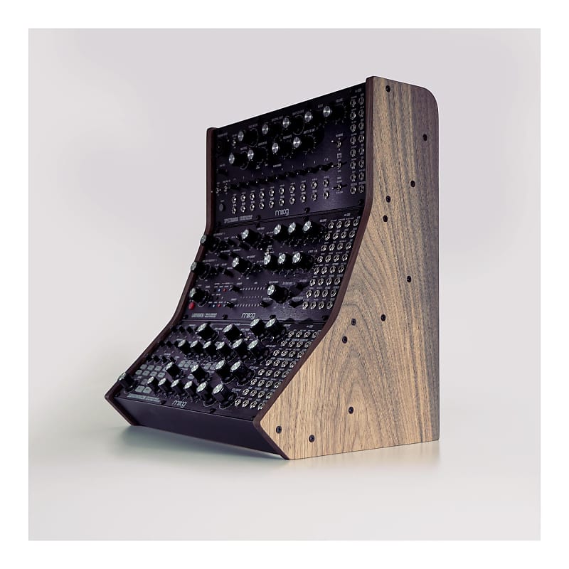 Walnut mount for 3 Moog semi-modular modules (DFAM, | Reverb Canada