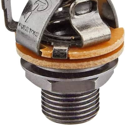 Multi-Contact 1/4 inch Mono Output Jack | Black Nickel | Dual | Reverb