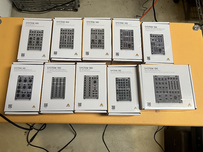 Behringer System 100 Lot 2020’s 112 121 130 140 150 172 173 | Reverb