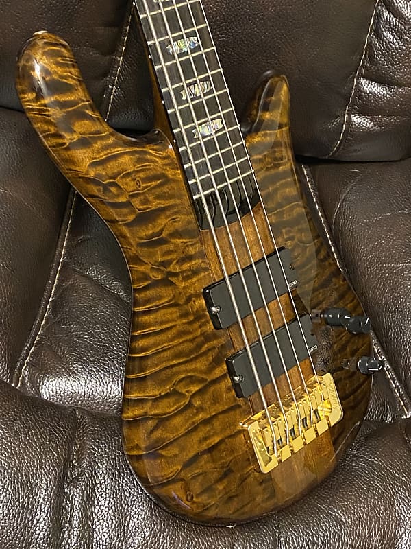Spector NS5XL 2013 Highly figured brown maple | Reverb