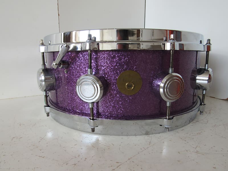 George Hayman Vibrasonic Purple Sparkle Snare Drum - die cast | Reverb