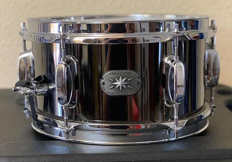 Tama 5.5x10 Steel snare drum - Fast Clamp | Reverb