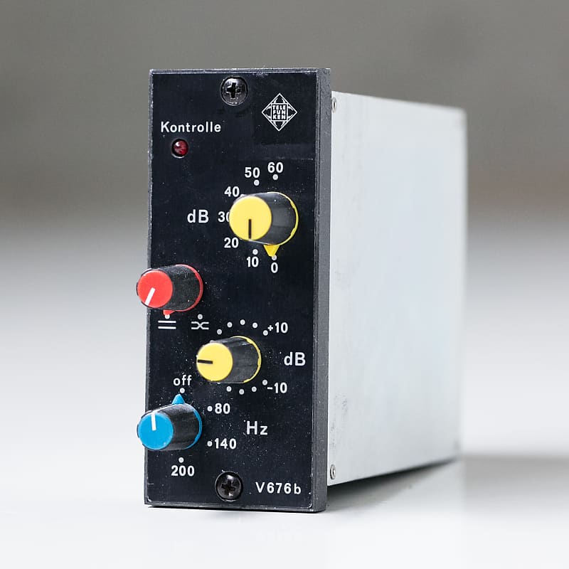 Telefunken V676b vintage German microphone preamp in Danner | Reverb