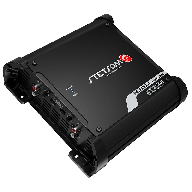 Stetsom HL800.4 2-Ohms High Line Car Audio Amplifier | Reverb