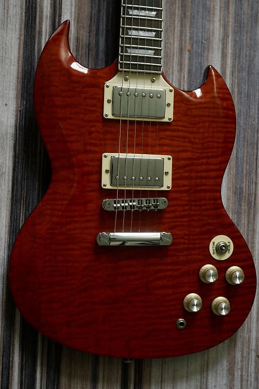 Firefly SG Orange/Red Tiger stripe 2020’s - Orange | Reverb