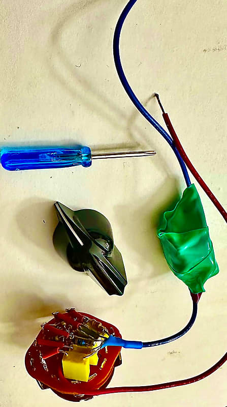 Bass and Electric Guitar 6-way Varitone rotary Rotary Switch | Reverb