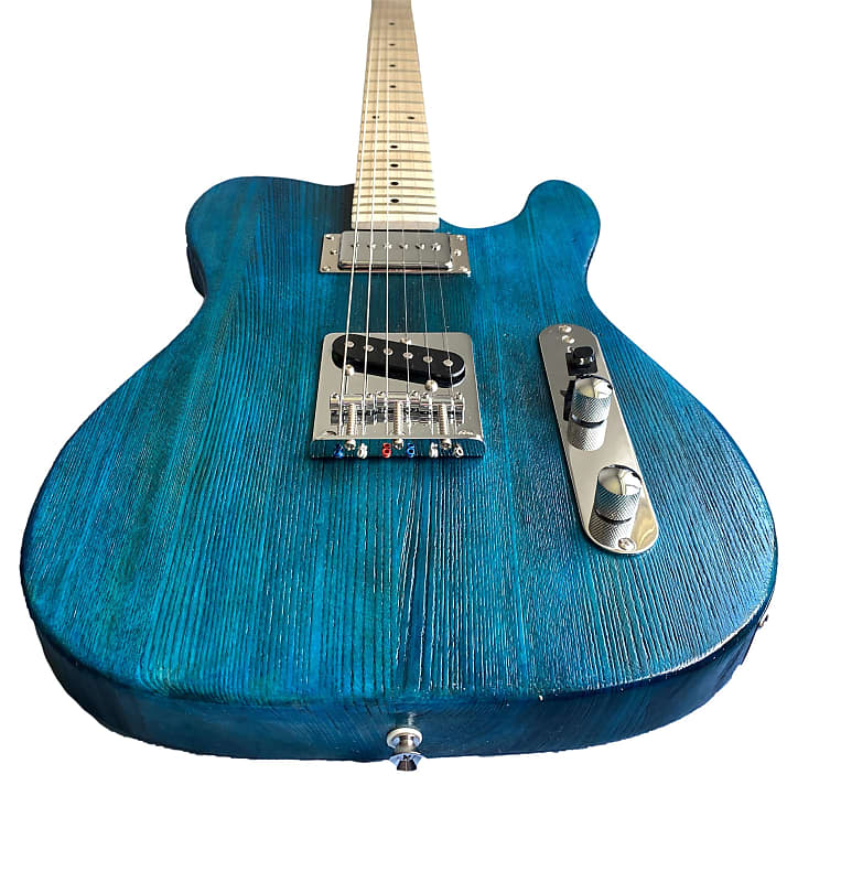 Custom Blue Special Telecaster Guitar | Reverb