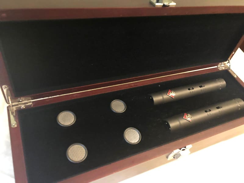 Studio Projects C4 Stereo Pair of Microphones with all | Reverb