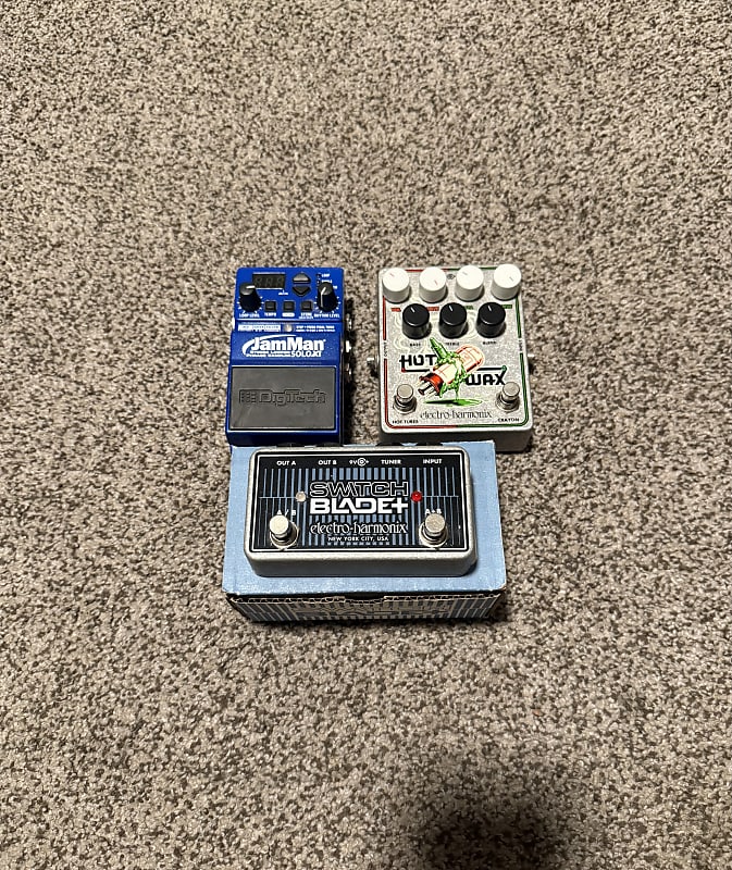 Digitech EHX Pedal Lot Jam Man / Hot Wax / Switchblade + | Reverb