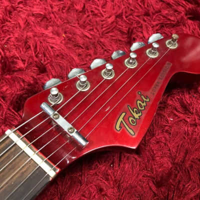 Tokai super edition stratocaster 1985 RED | Reverb