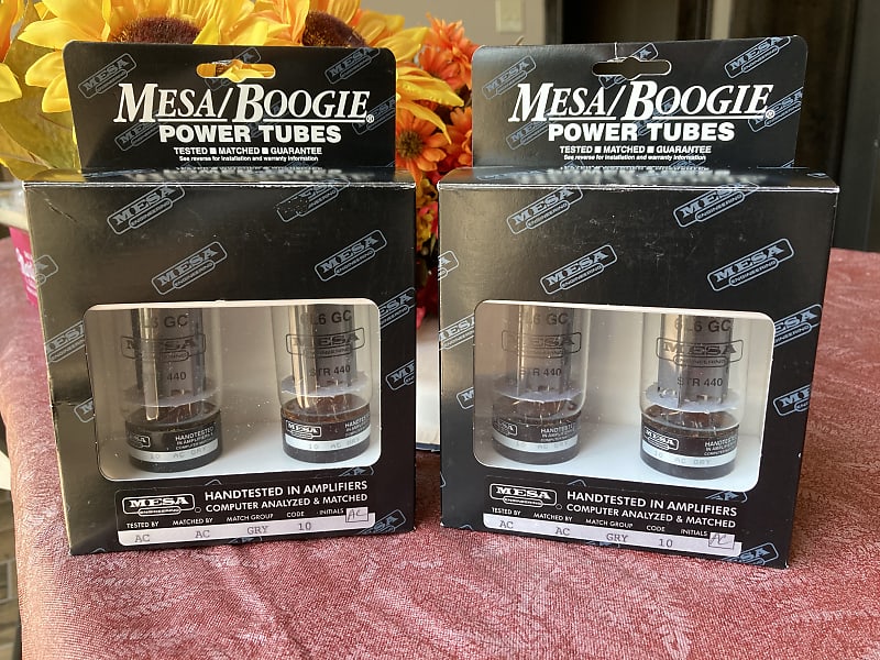 Mesa Boogie STR 440 6L6 Power Tubes - Matched Quad - New with | Reverb