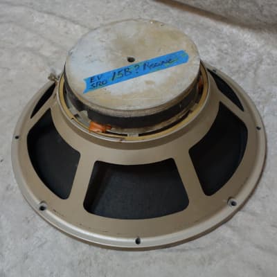 Vintage 1970's Electro-Voice EV SRO 15B 15" speaker woofer | Reverb