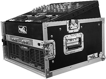 Road Ready RRM4U 10U Slant Mixer Rack and 4U Vertical Rack | Reverb