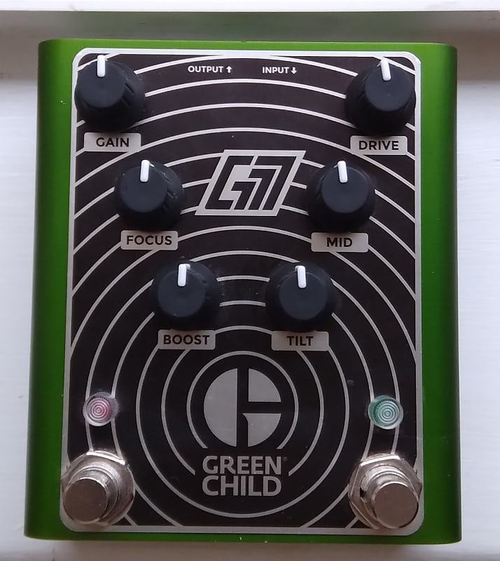 Greenchild G777 Dual Channel Overdrive pedal | Reverb UK