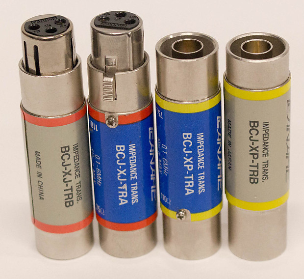 Canare BCJ-XP-TRA - B & BCJ-XJ-TRA - B Impedance Trans 75ohm | Reverb