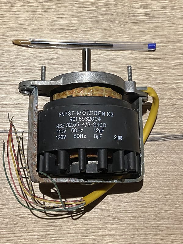 Telefunken AEG M12 magnetophon Papst Motor NEW 70s | Reverb UK