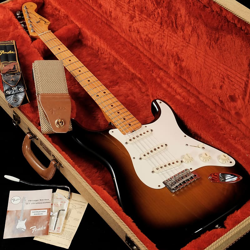 FENDER USA 1982 American Vintage 57 Stratocaster Fullerton | Reverb