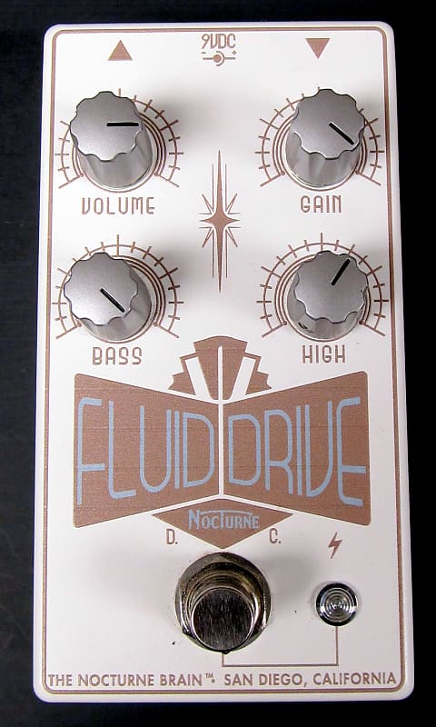 The Nocturne Brain Fluid Drive Overdrive VGC | Reverb
