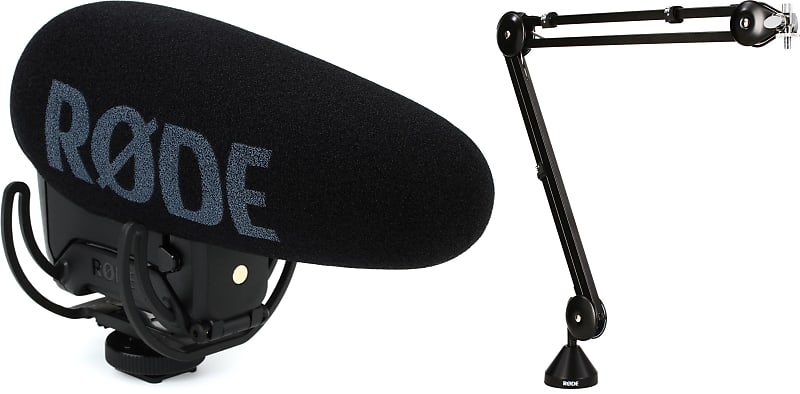 Rode VideoMic Pro+ Camera-mount Shotgun Microphone Bundle | Reverb