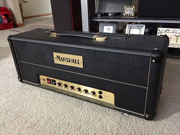 Marshall 2204 50 Watt Lead Head. Green Day mod LA Sound 1979 | Reverb
