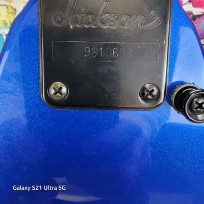 1996 Jackson *MIJ* PS3 RHOADS Custom Performance Blue | Reverb