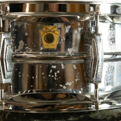 1960s Ludwig 5x14 LM400 Supraphonic Snare Drum | Reverb