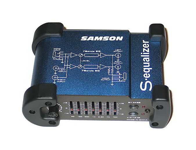 Samson S-equalizer - Stereo 7-Band Graphic Equalizer | Reverb
