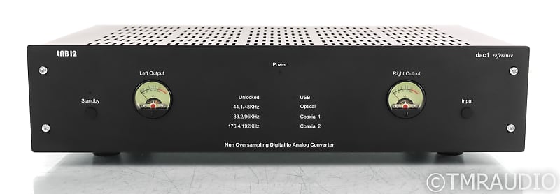 Lab12 dac1 Reference Tube Hybrid DAC; D/A Converter; Black | Reverb